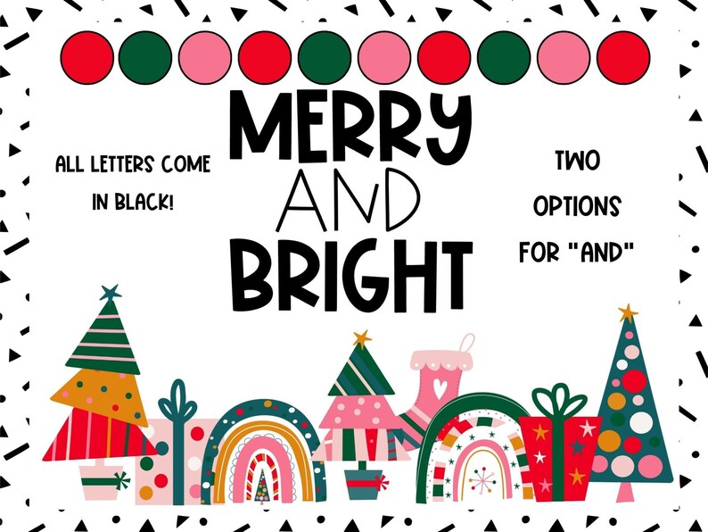 Christmas Bulletin Board for Elementary Classroom or Christmas - Etsy