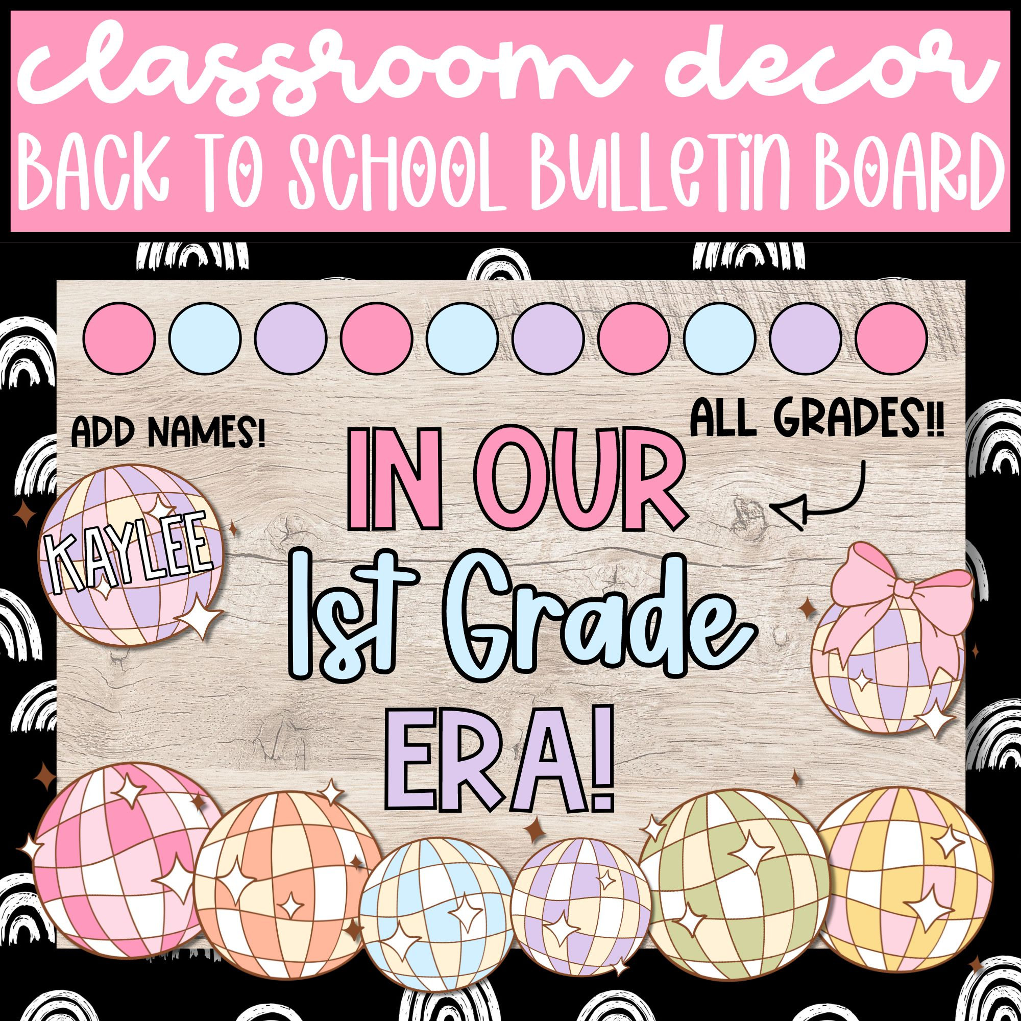 In Our Grade Era Bulletin Board for Back to School, Classroom Door ...