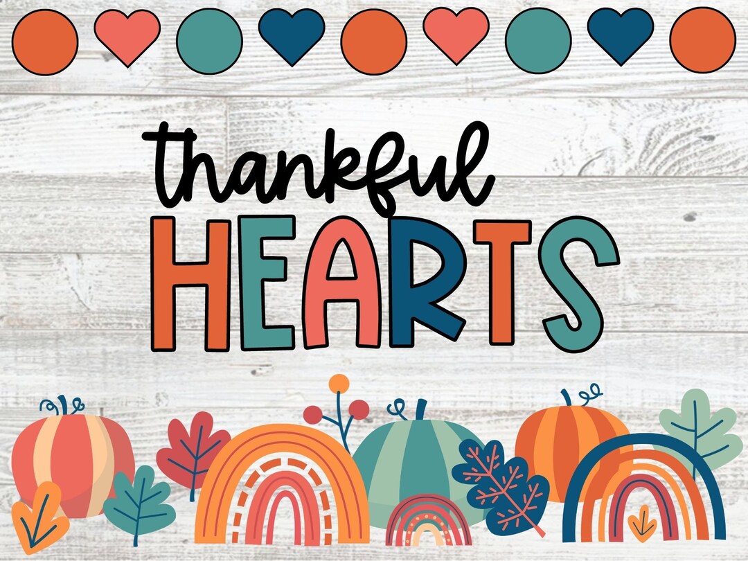 Boho Thanksgiving Bulletin Board for Elementary Classroom, Hallway, or ...