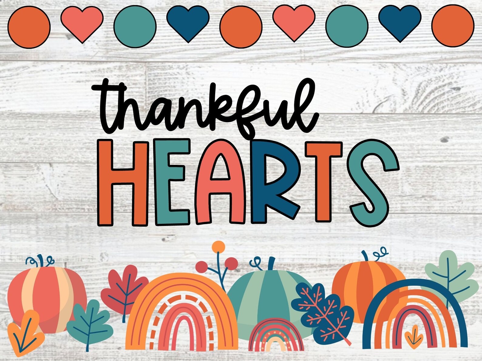 Boho Thanksgiving Bulletin Board for Elementary Classroom - Etsy