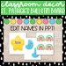 DIY Lucky Charms St. Patrick's Day Bulletin Board With Editable Name ...