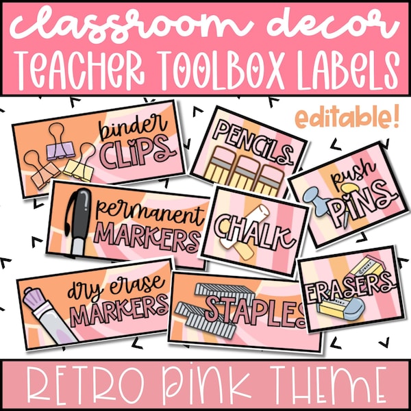 Pink Toolbox - Etsy