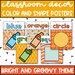 Color and Shape Posters for Classroom, DIY Classroom Decor, Retro ...