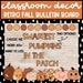Retro Fall Bulletin Board DIY Bulletin Board Kit Pumpkin - Etsy