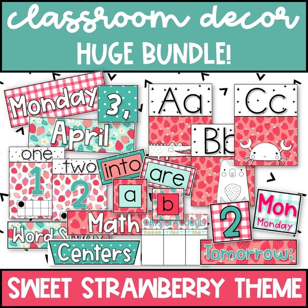Farmhouse Classroom - Etsy