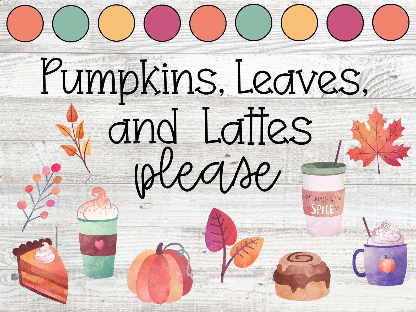 Easy Fall Bulletin Board or Fall Door Decor, DIY Bulletin Board Kit for ...