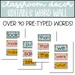 Editable Word Wall and Sight Word Cards for Classroom, Bee Themed ...