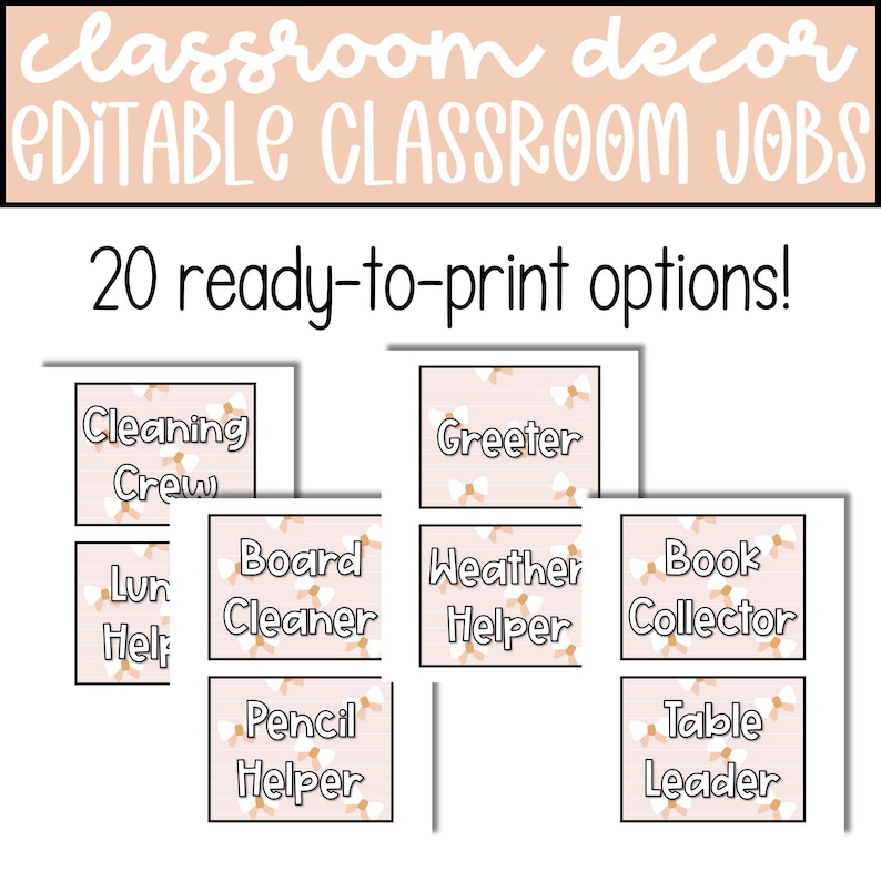 Editable Classroom Jobs Chart, Western Cowgirl Decor (PPT & Google ...