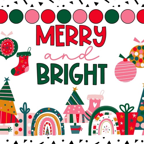 Christmas Bulletin Board for Elementary Classroom or Christmas - Etsy