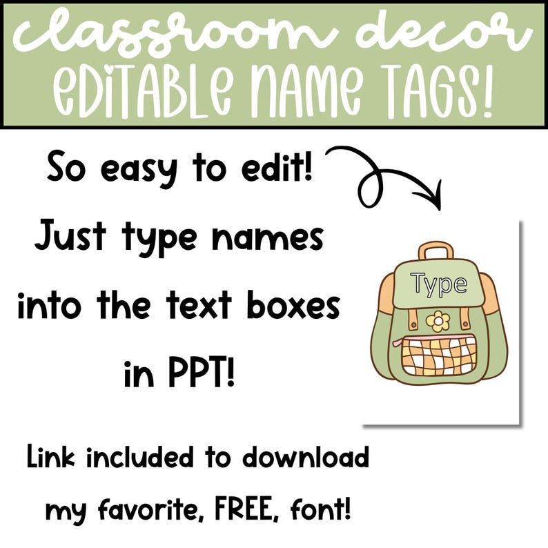 Editable Camp Desk Name Tags, Camping Theme Classroom Decor (digital ...