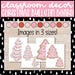 Christmas Tree Cake Bulletin Board for Classroom, Winter Door Decor ...