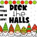 Deck the Halls Christmas Bulletin Board for Classroom and Christmas ...