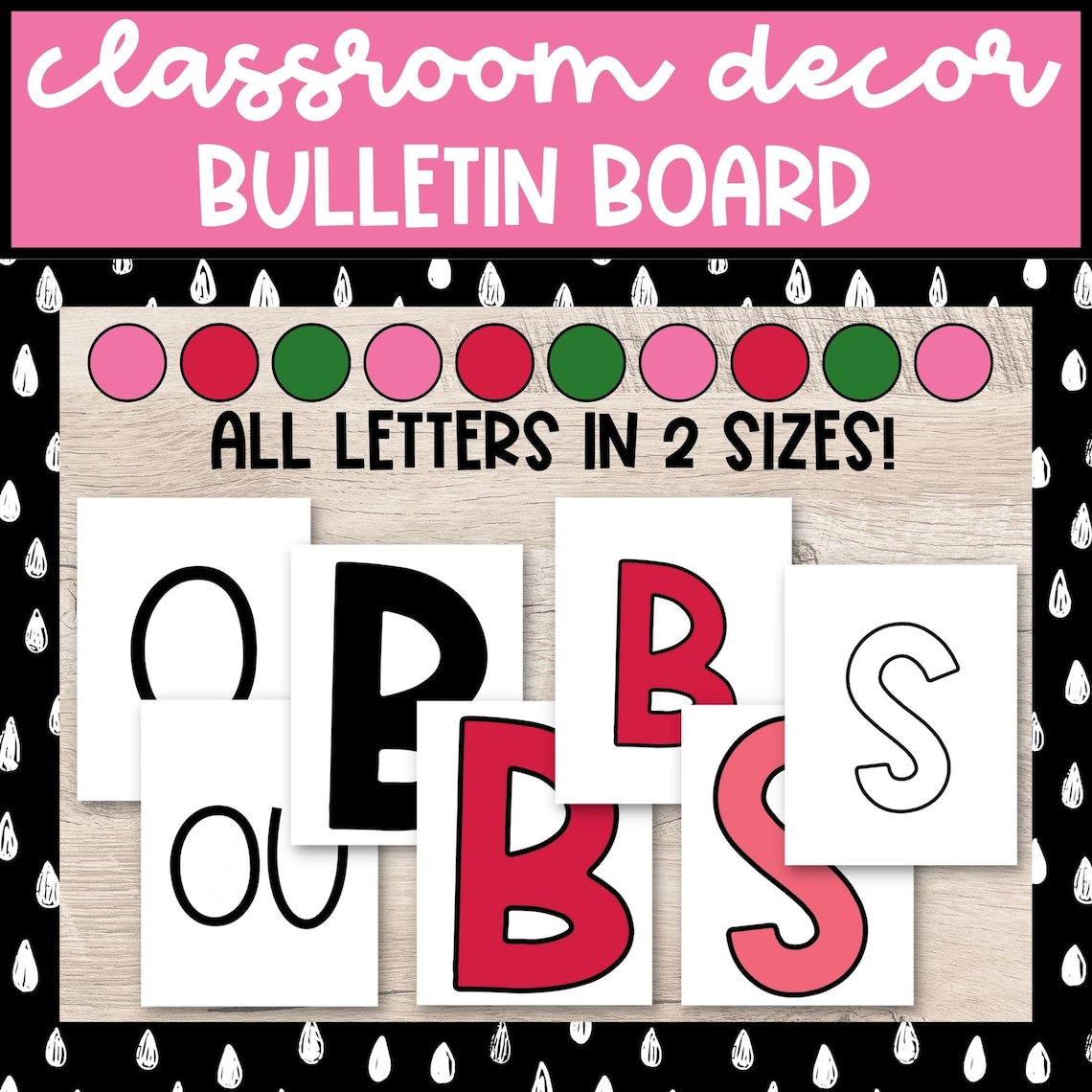 Strawberry Bulletin Board, Berry Sweet Classroom Decor (DIY Printable ...