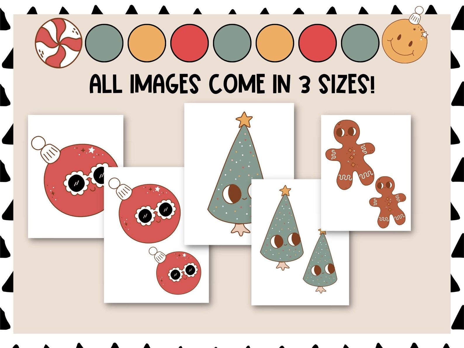 Retro Christmas Bulletin Board for Classroom Hallway or - Etsy