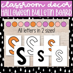 Retro Halloween Bulletin Board, Too Cute to Spook, Retro Fall Classroom ...