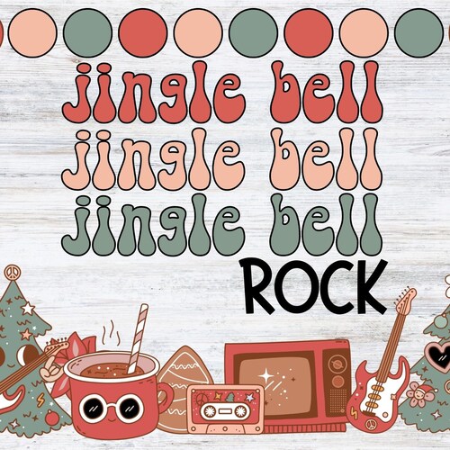 Christmas Bulletin Board Kit Classroom Decor Retro - Etsy