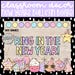 Retro New Year Bulletin Board Kit, Classroom January Decor (digital ...