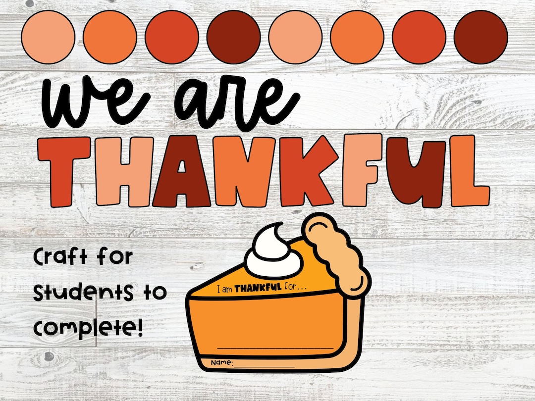 Thanksgiving Bulletin Board and Craft Activity, Fall Door Decor ...