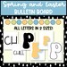 Retro Spring and Easter Peeps Bulletin Board Kit With Name Tags, March ...
