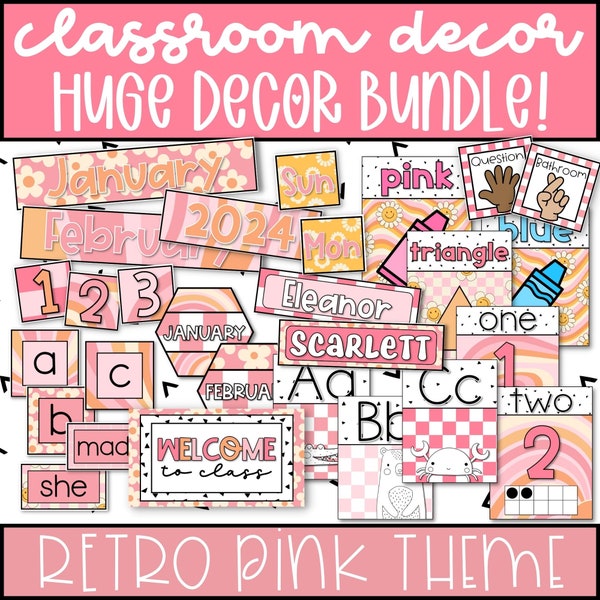 Classroom Decor Bundle - Etsy