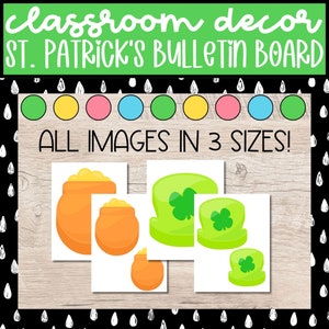 DIY Lucky Charms St. Patrick's Day Bulletin Board With Editable Name ...