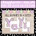 DIY Retro Spring and Easter Bulletin Board Kit, Bunny March April Door ...