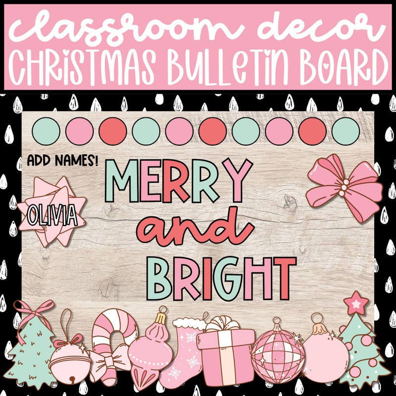 Pink Bulletin Board - Etsy