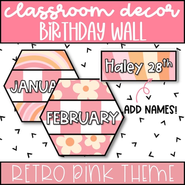 Pink Bulletin Board - Etsy