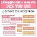 EDITABLE Desk Name Tags for Classroom, Retro Classroom Decor, Retro ...
