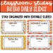 Retro Daily Slides for Classroom, Editable Google and Powerpoint Slide ...