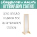 Affirmation Station for Classroom Mirror, Strawberry Themed Classroom ...
