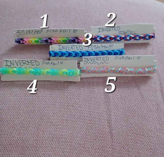 Rainbow Loom Inverted Fishtail