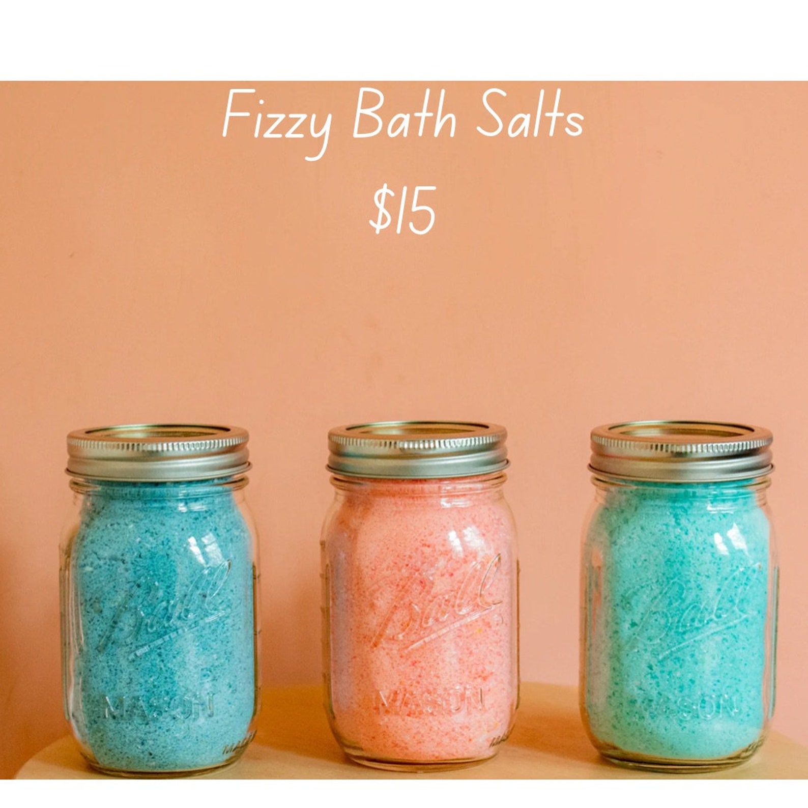 Fizzy Bath Salts - Etsy