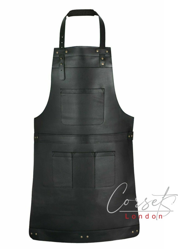 Real Leather Apron Butcher Apron Cook Apron BBQ Apron Cooking - Etsy