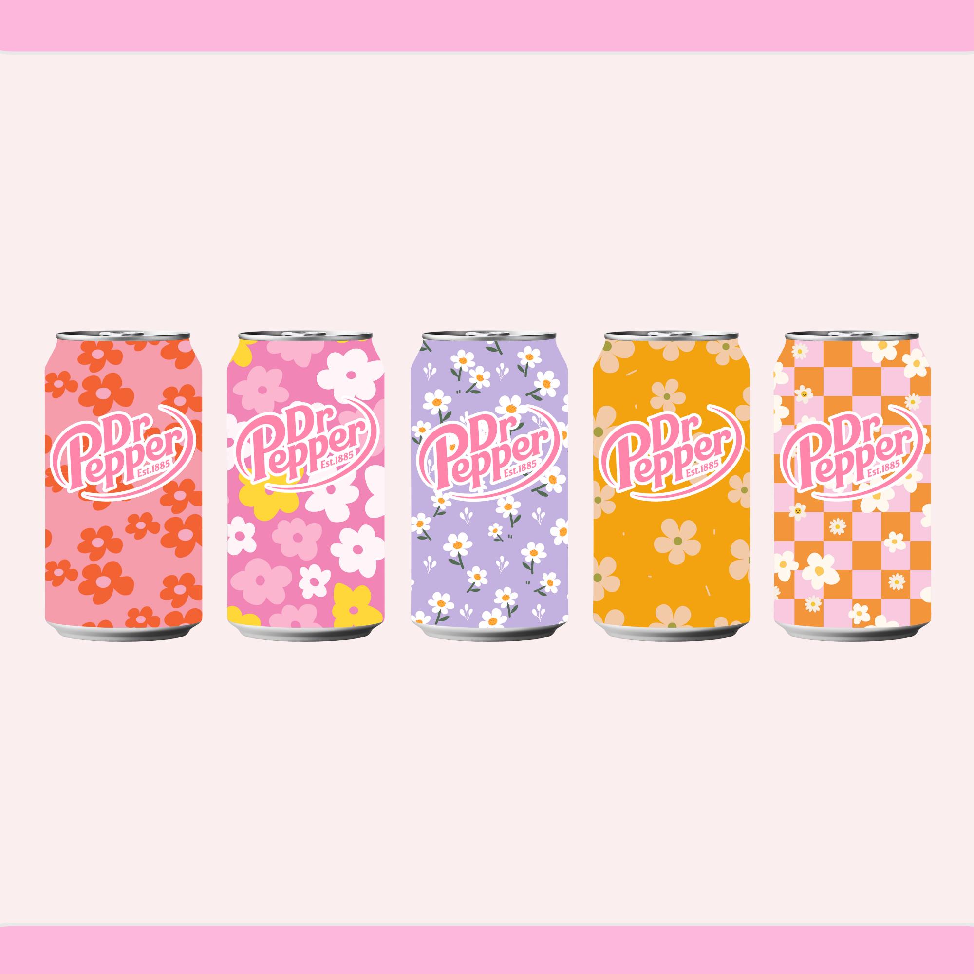 Soda Can PNG Bundle (10), Cute Soda Clipart, Preppy Summer Drink PNG ...