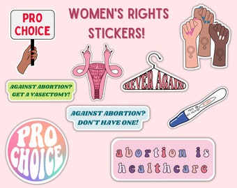 Pro Choice Sticker - Etsy