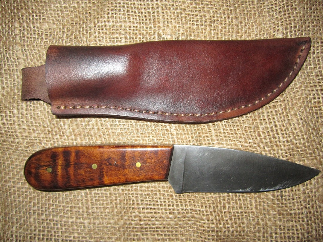 Handcrafted Mountain Man Belt Knife - Etsy