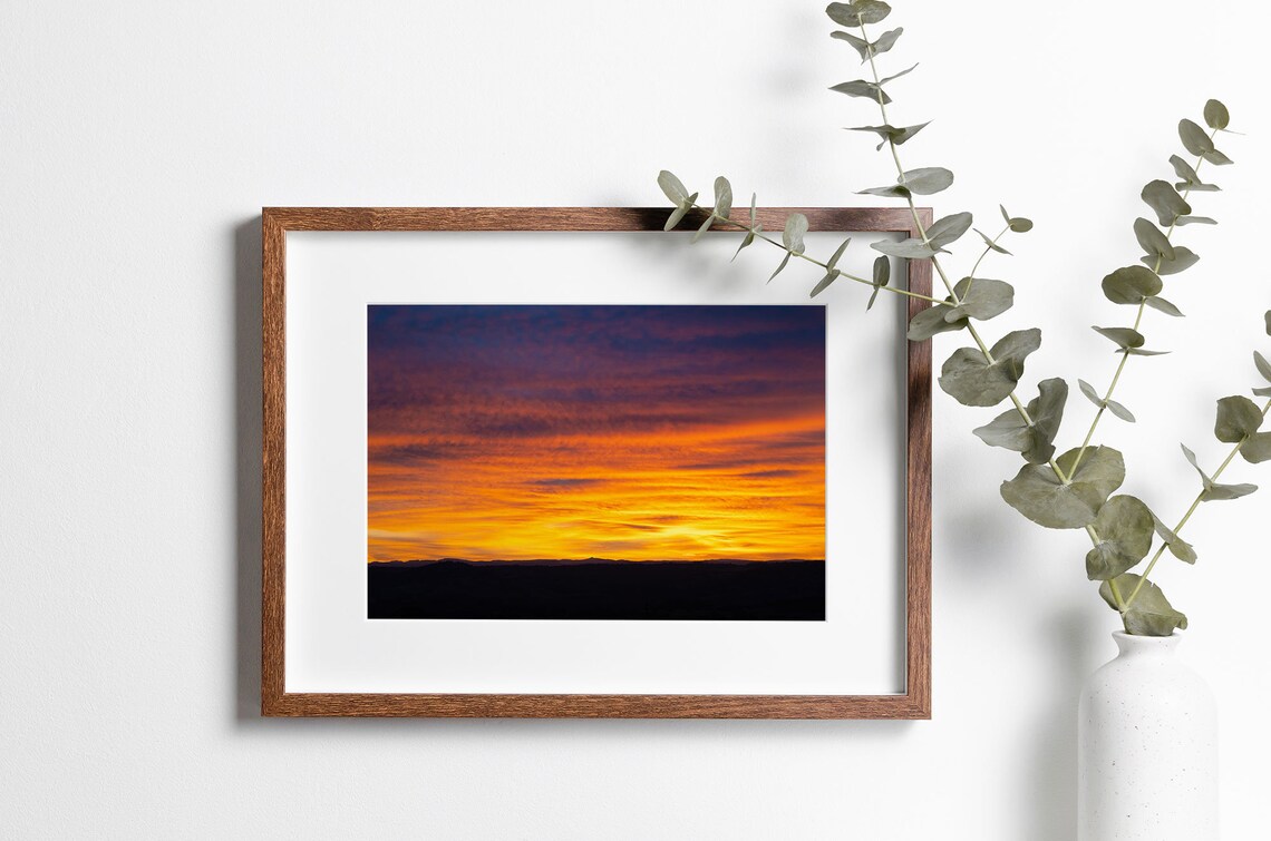 Amazing Golden Sunrise, Instant Download, Wall Art, Nature Wall Art ...