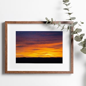 Amazing Golden Sunrise, Instant Download, Wall Art, Nature Wall Art ...