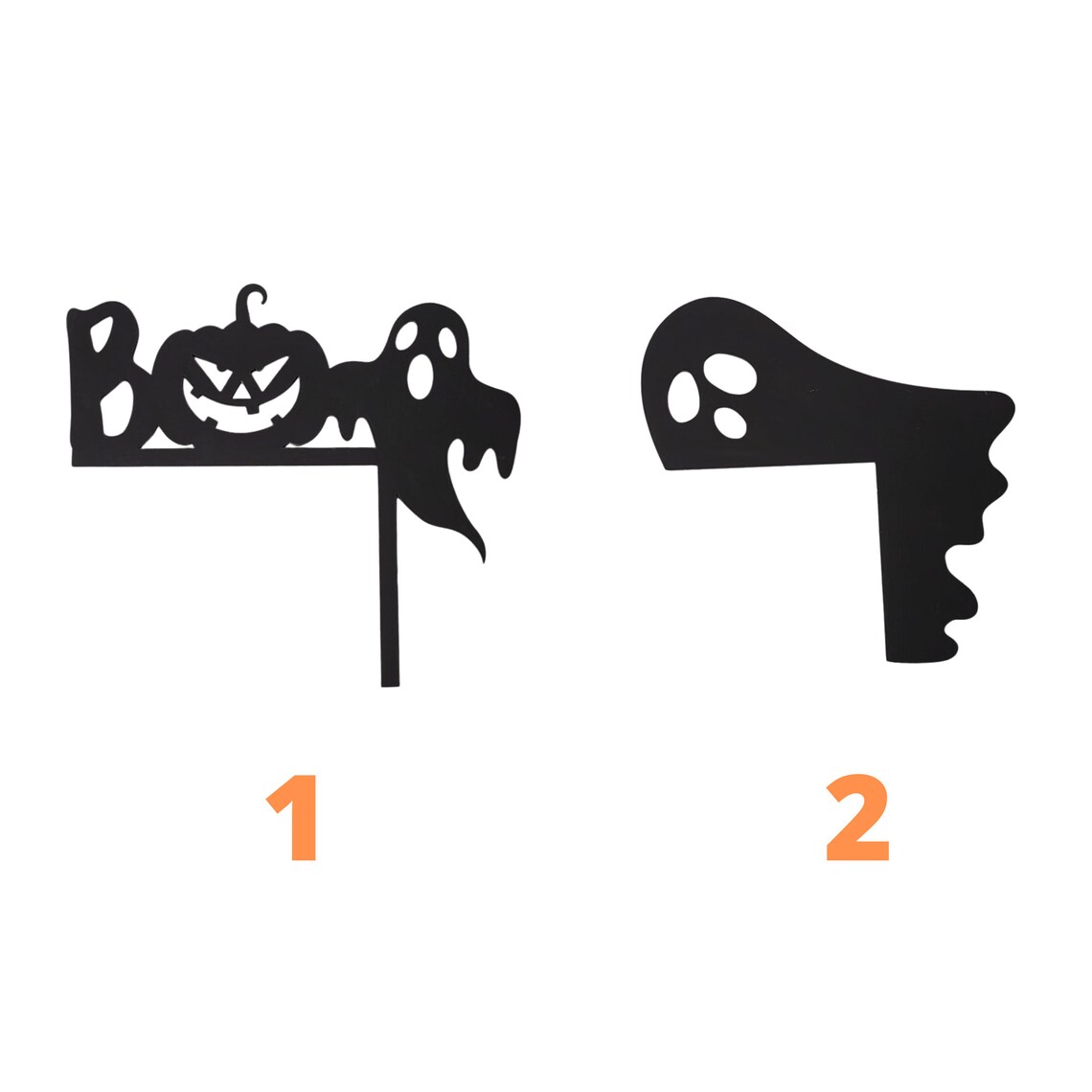 Halloween Door Corner Sign Ghost Decoration Pumpkin Sign - Etsy