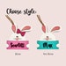 Personalized Easter Bunny Name Tags Custom Girl & Boy Easter Name Tag ...