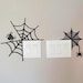Halloween Door Corner Sign, Spider Web Decor, Spider, Halloween Party ...