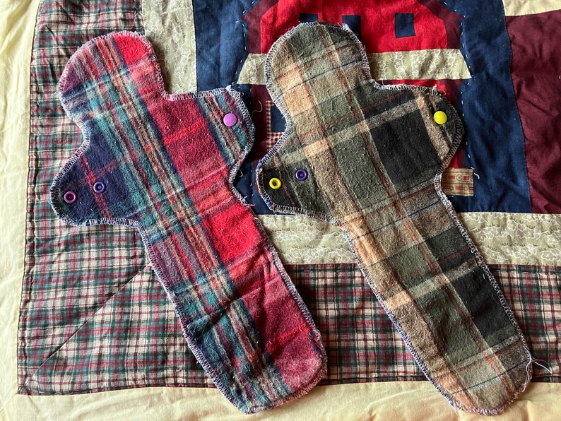 Night-time Mama Cloth PATTERN EASY Re-useable Night-time Pads Period ...