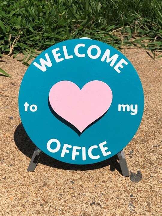 Interchangeable Office Sign, Office Sign, Office Decor, Holiday Sign ...