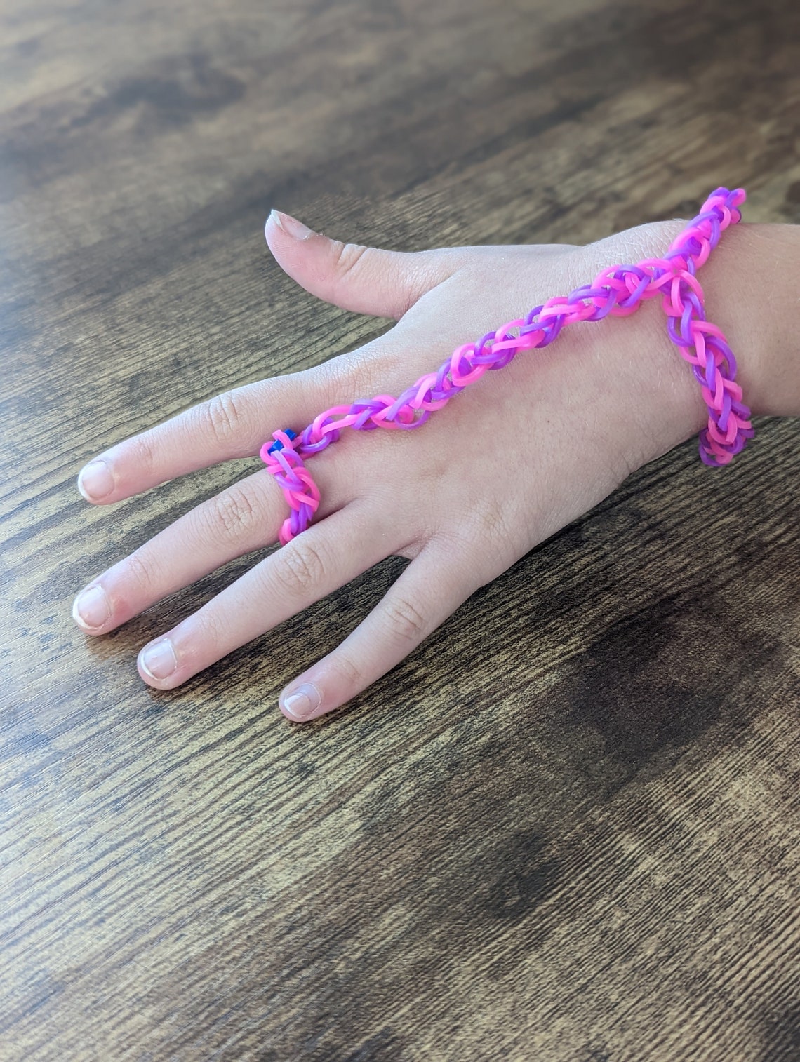 Bracelet Ring Rainbow Loom - Etsy