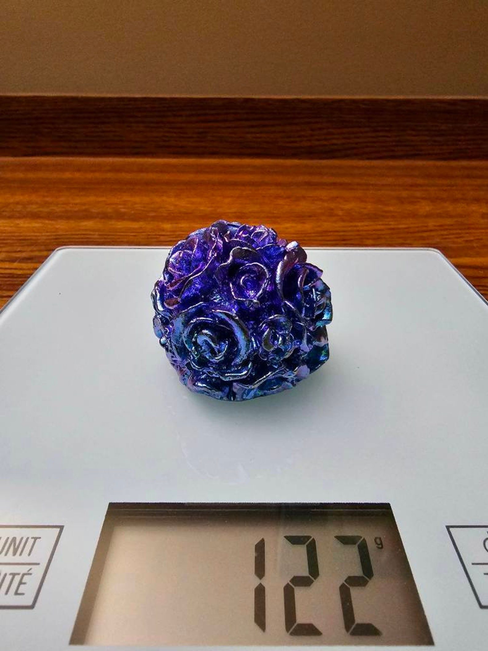 Bismuth Flower Ball - Etsy