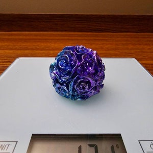 Bismuth Flower Ball - Etsy