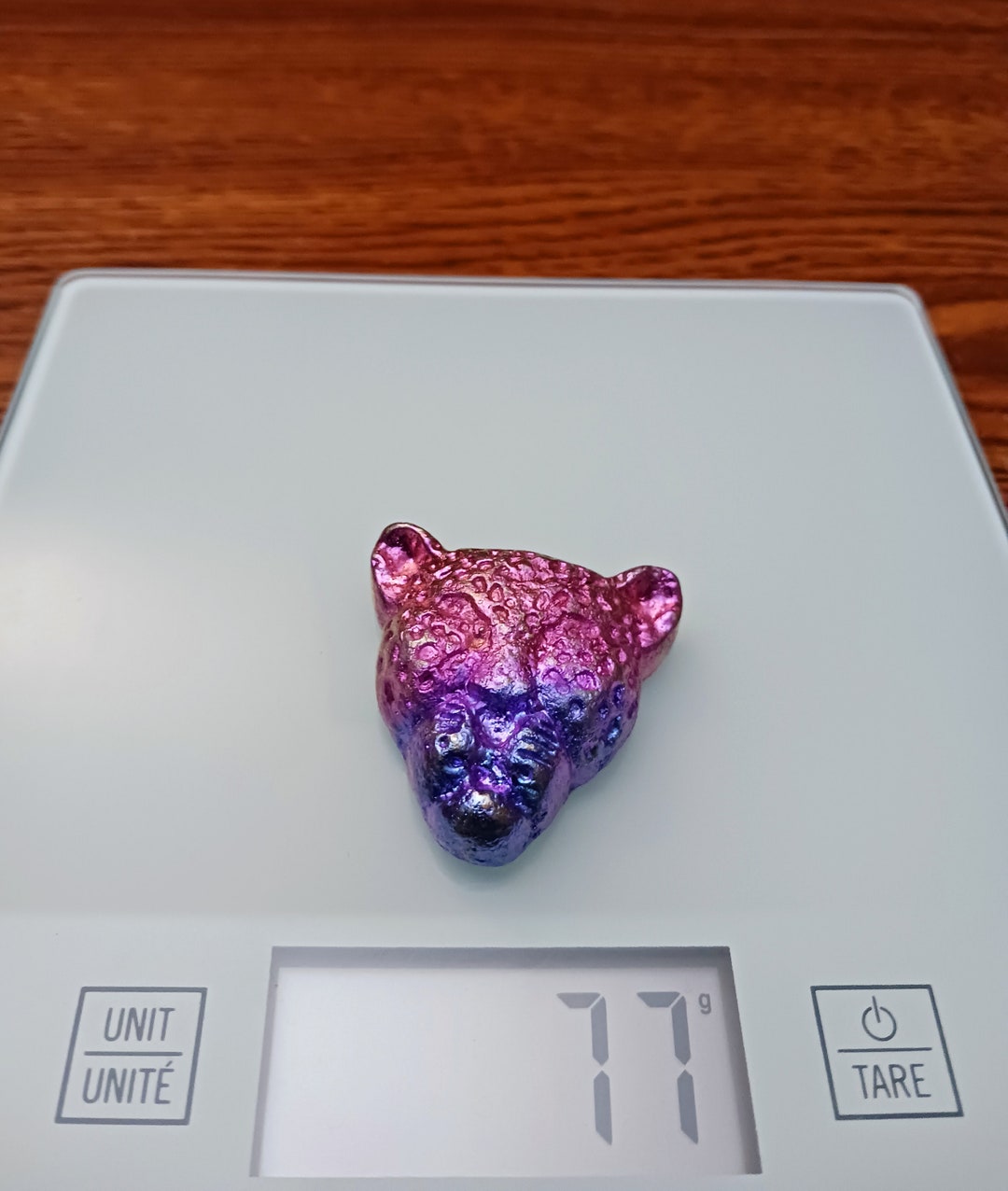 Bismuth Panther Head - Etsy