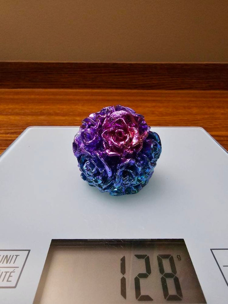 Bismuth Flower Ball - Etsy