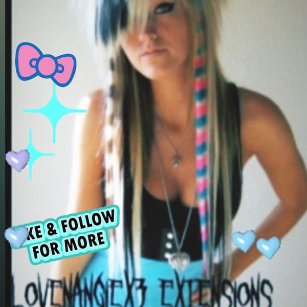 Raccoon Tail Hair Clip In - Etsy
